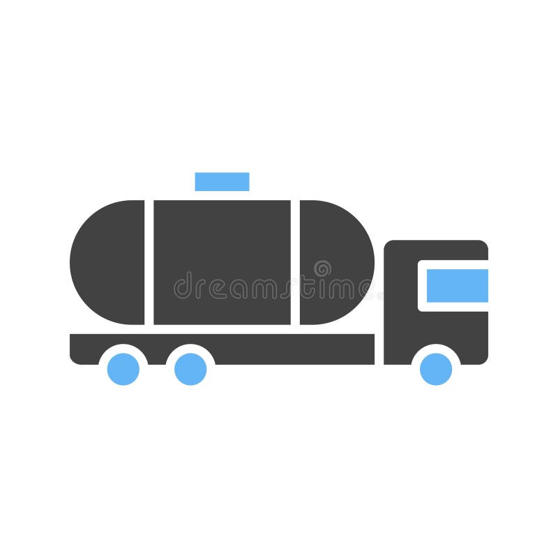 Tanker Truck Icon Vector Image. Stock Vector - Illustration of line ...