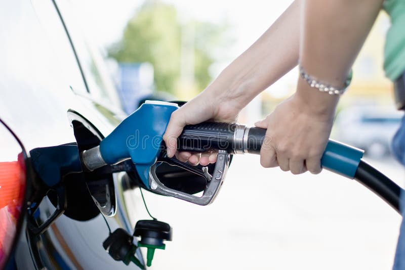 Tanking up with Gasoline stock photo. Image of energy - 6280408