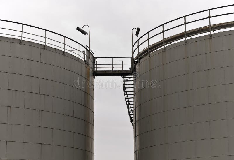 Stair at oil tank stock photo. Image of steps, shadow - 2530942