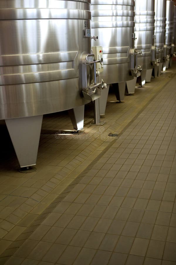 Tanks stock image. Image of viticulture, cellar, ground - 24928013
