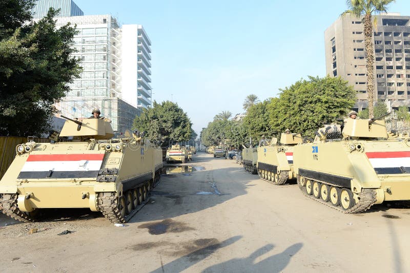 Tanks in Cairo, Egypt editorial photography. Image of military - 36996112