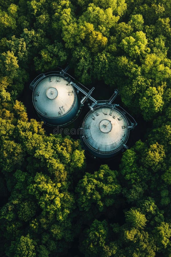 Tanks in Forest stock image. Image of generated, base - 373371441