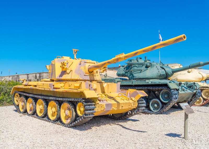 Tanks in museum editorial image. Image of battle, latrun - 53812125
