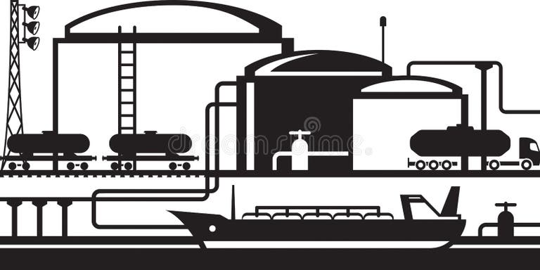 Oil Terminal Stock Illustrations – 2,413 Oil Terminal Stock ...