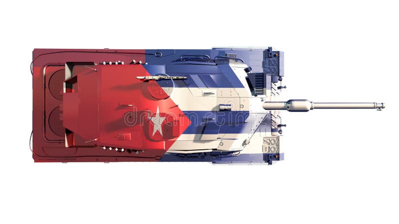 Tanks painted with flag stock illustration. Illustration of country ...