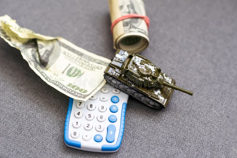 Tanks Shape Money Origami Art Stock Photo - Image of money, debt: 295927882