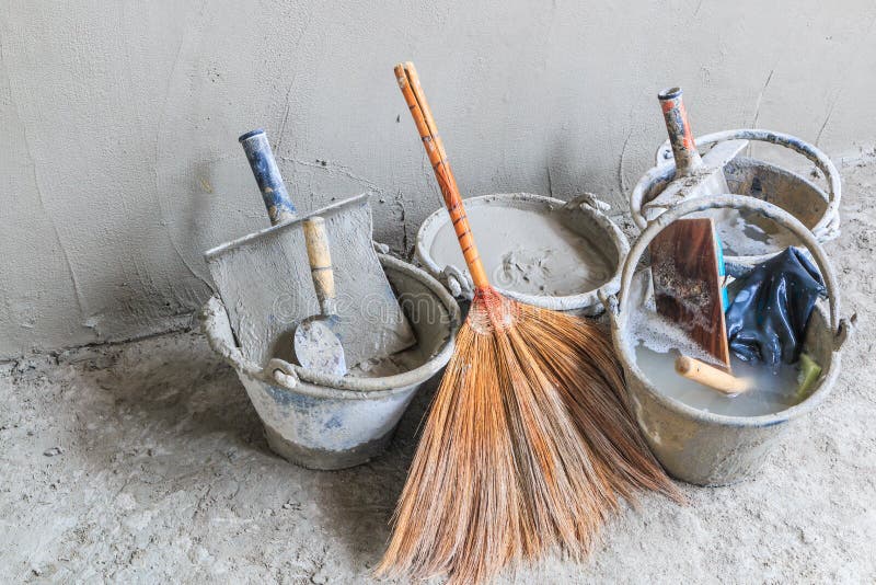 Tanks to clean tools stock photo. Image of improvement - 53721070