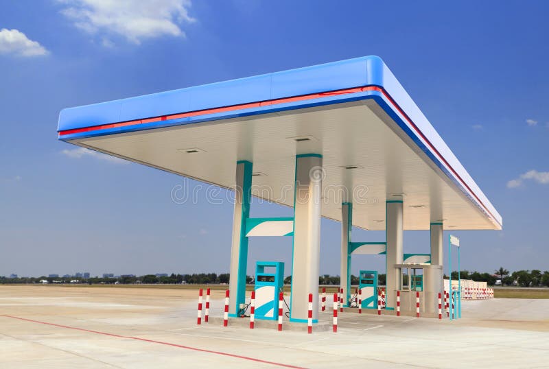 Moderne Shell-Tankstelle Mit Autos Und Kunden Athen Redaktionelles Foto ...