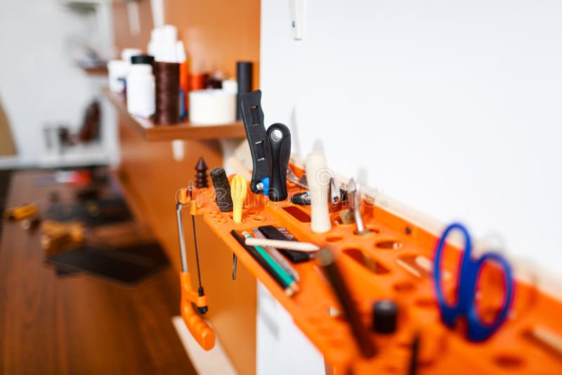 Tanner equipment stock image. Image of workman, upholsterer - 83937301