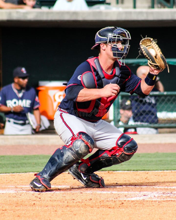 Tanner Murphy, Rome Braves editorial photography. Image of leagues ...