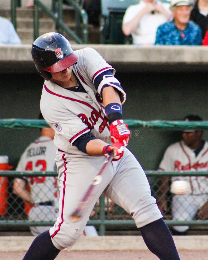 Tanner Murphy, Rome Braves editorial stock image. Image of davidson ...