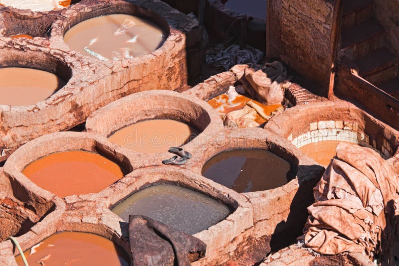 Tanneries, #1 stock photo. Image of color, history, geometric - 1889878