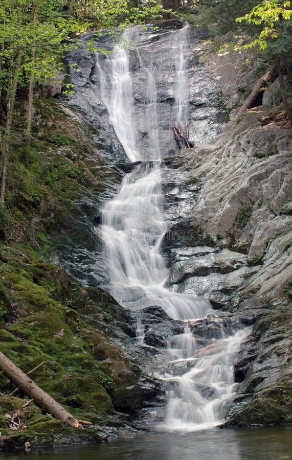 Tannery Falls stock image. Image of trees, cascade, water - 2527235