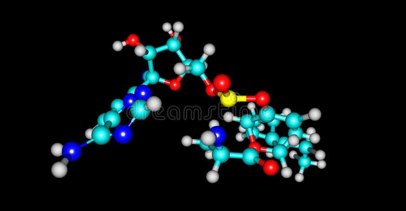 Tannic Acid Molecular Structure Isolated on White Stock Illustration ...