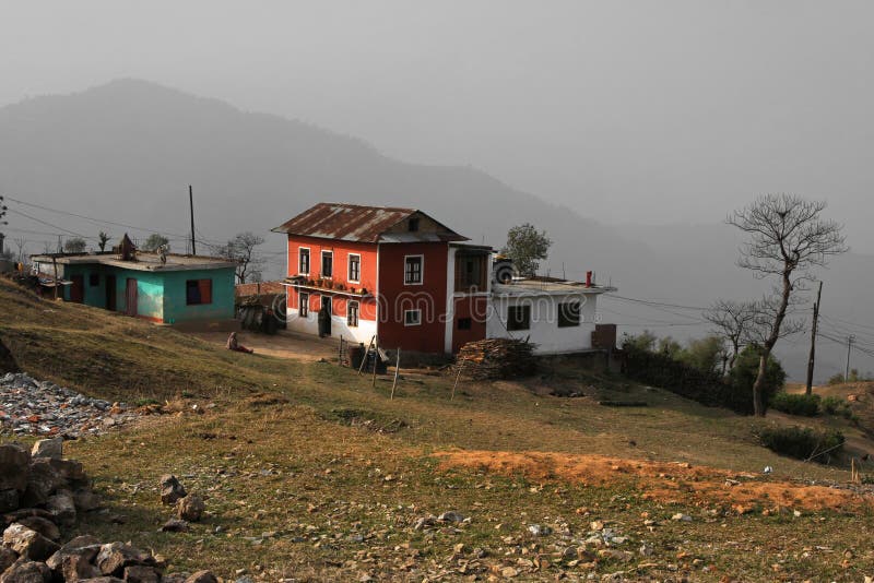 Tansen landscape stock photo. Image of mountain, himalaya - 24573380