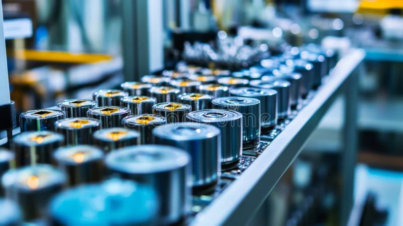 Tantalum Capacitors in Electronics Assembly Line Manufacturing Process ...