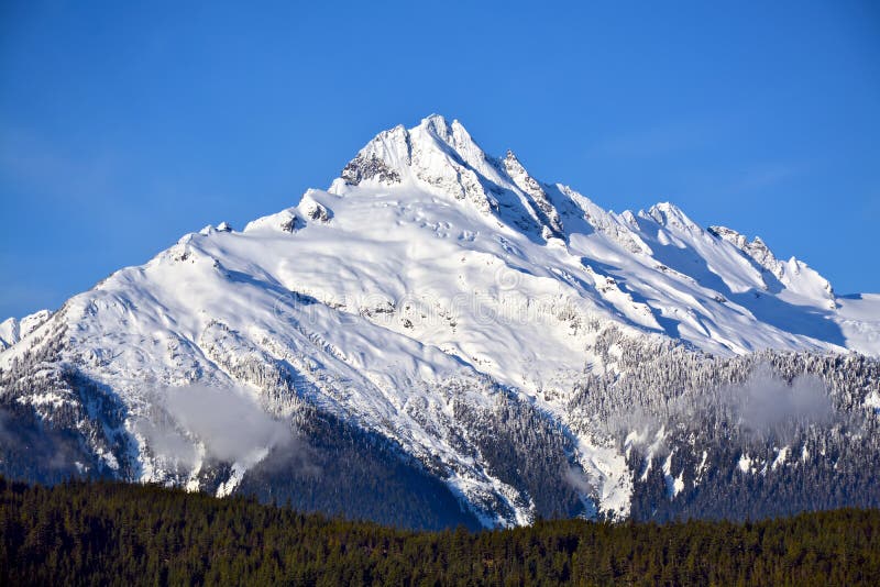 The Tantalus Mountain Range from a Viewpoint Along the Sea To Sky ...