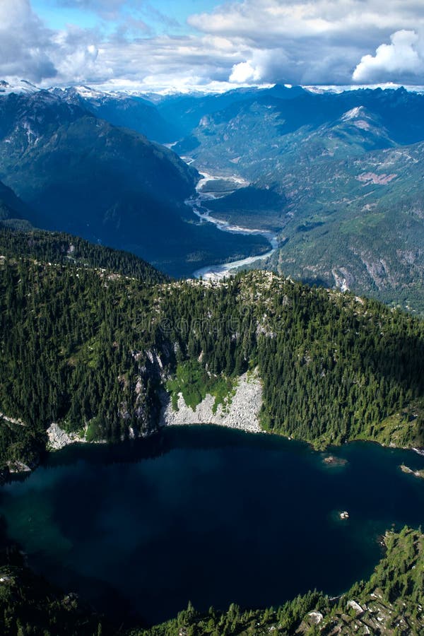 Tantalus Mountains stock image. Image of glaciers, trees - 82841281