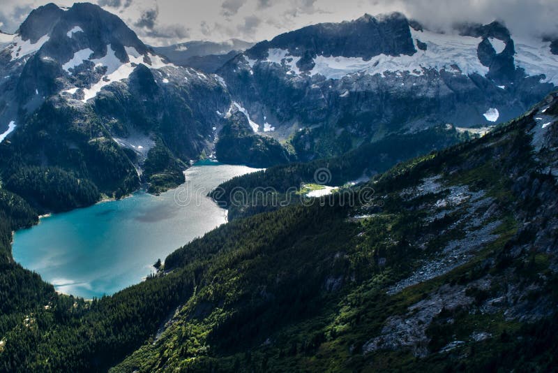 Tantalus Mountains stock photo. Image of rugged, lakes - 82841950