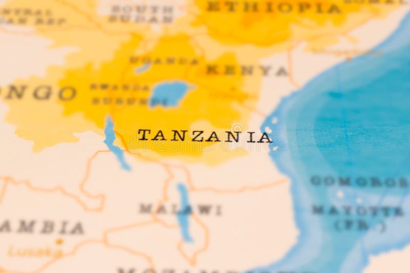 tanzania location on africa world map