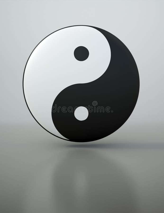 Tao symbol stock illustration. Illustration of chinese - 8117759