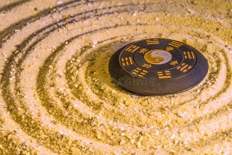 Tao symbol stock image. Image of circle, relaxation, east - 34568311