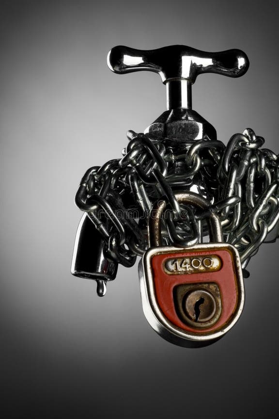 Tap stock image. Image of drop, crisis, deficiency, chain - 6674615