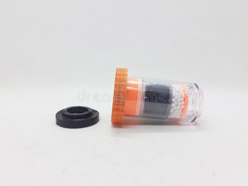 Tap Attached Water Filter on White Isolation Background Stock Image ...