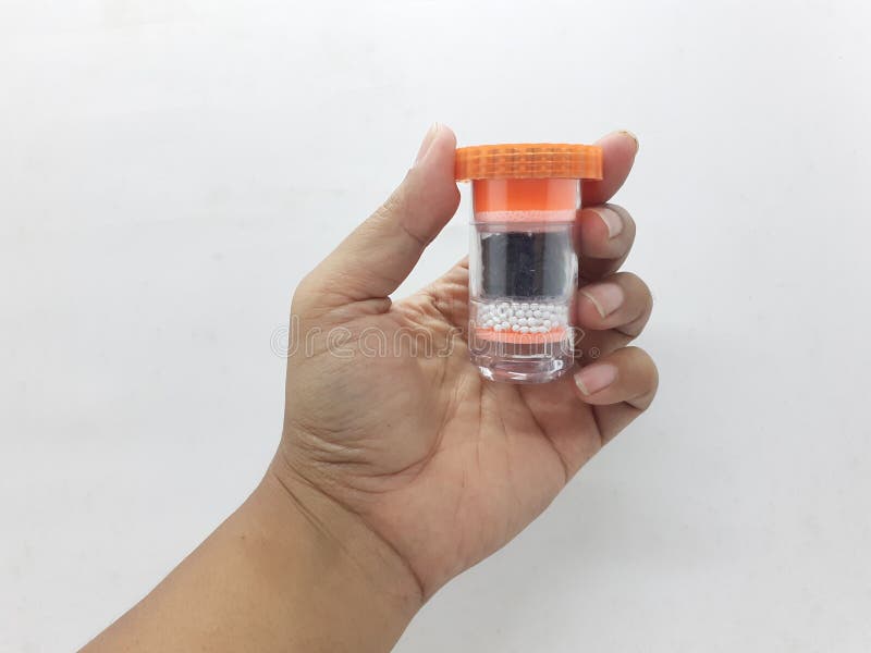 Tap Attached Water Filter on White Isolation Background Stock Image ...