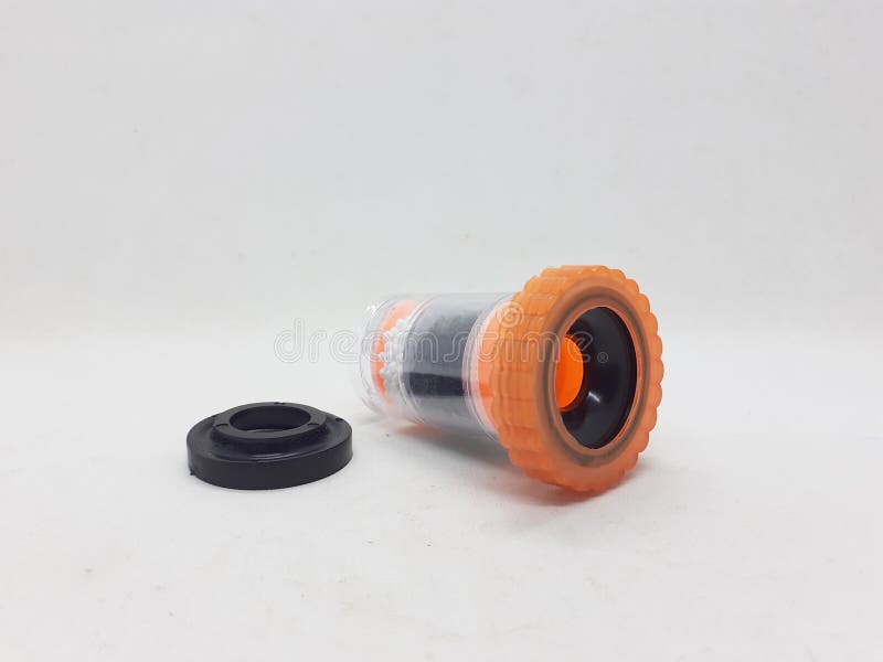 Tap Attached Water Filter on White Isolation Background Stock Image ...