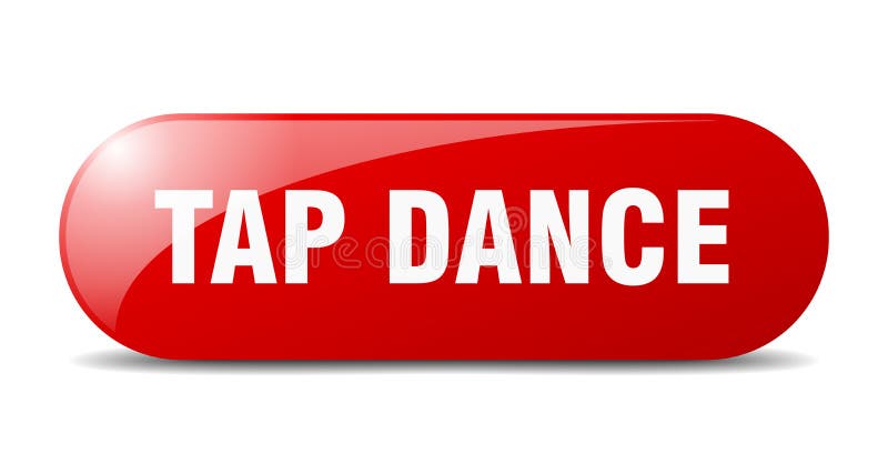 Tap Dance Button. Tap Dance Sign. Key. Push Button Stock Vector ...