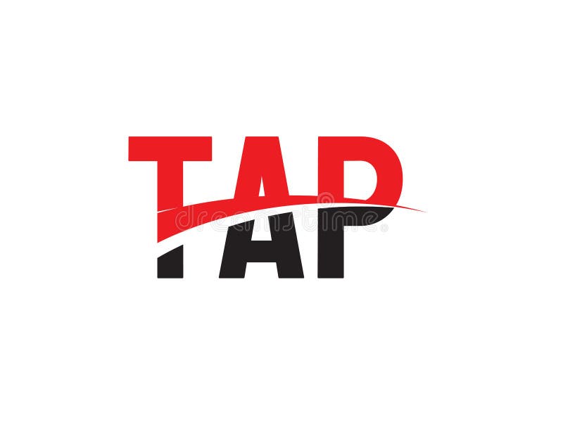 TAP Letter Initial Logo Design Vector Illustration Stock Vector ...