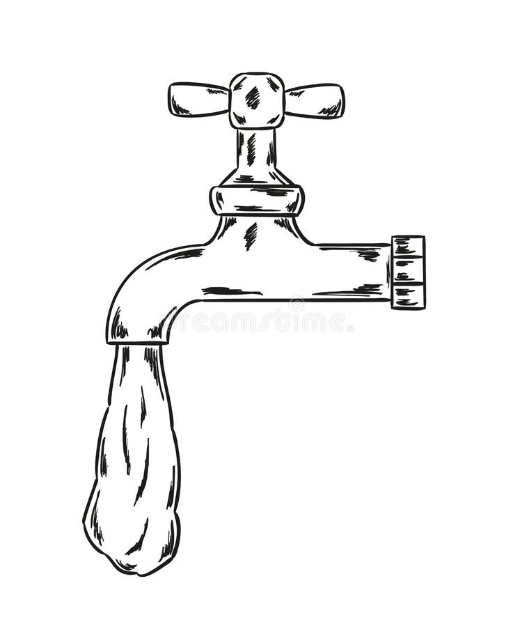 Water Tap Sketch Stock Illustrations – 1,136 Water Tap Sketch Stock ...