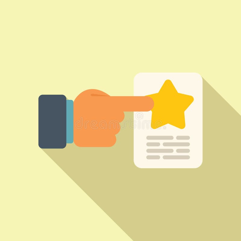 Tap Star Featured Product Icon Flat Vector. Event Help Service Stock ...