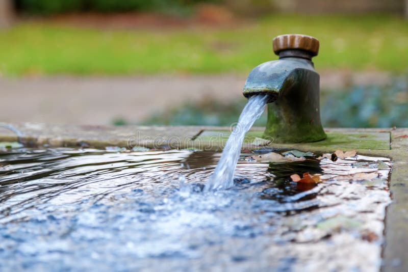 Tap stock photo. Image of stone, concrete, faucet, spigot - 63934574
