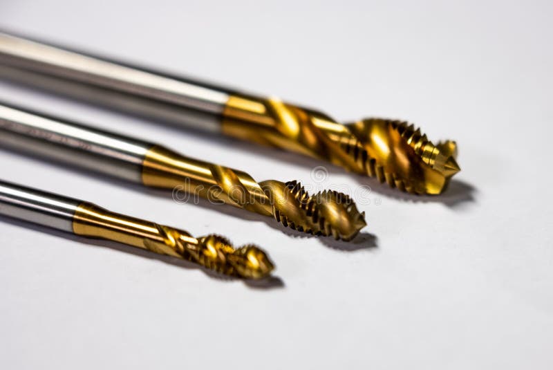 Tap for Threading in Metal on Cnc Machines. Tool for Metal Processing ...