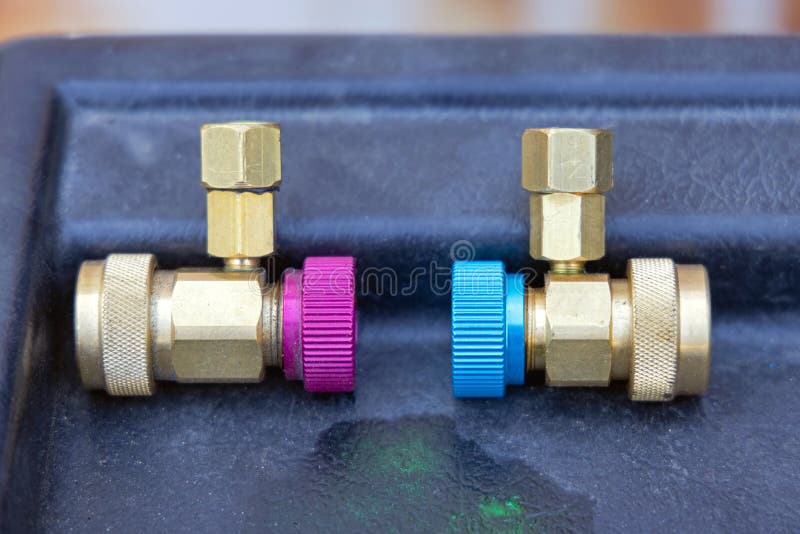 Tap Valves Hvac stock image. Image of tools, fluid, cold - 235138033