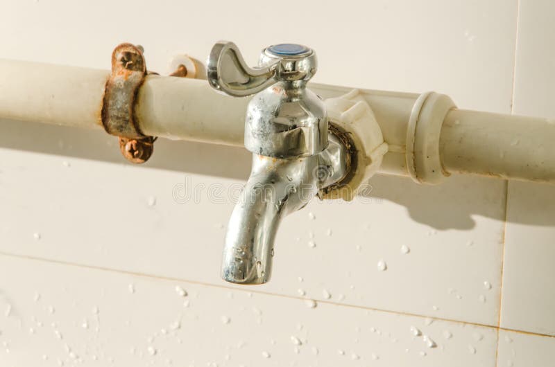 Tap stock photo. Image of sanitary, metal, empty, architecture - 41213568