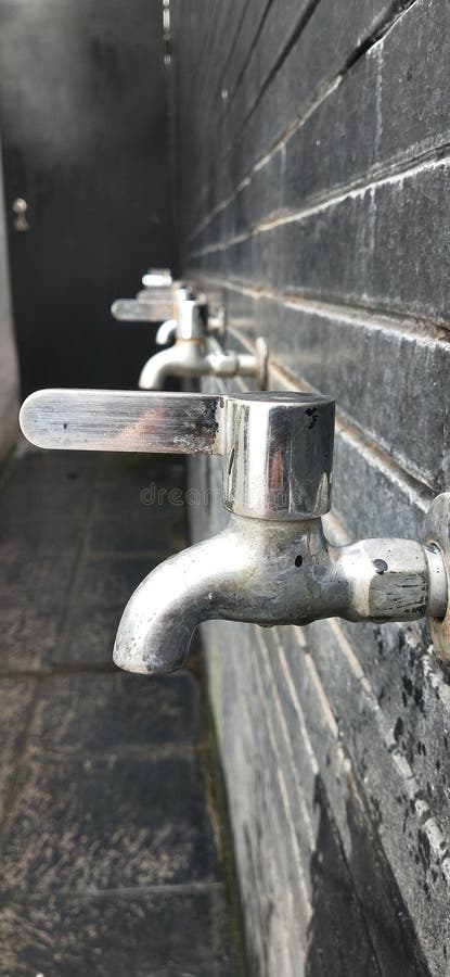 Tap water in the building stock photo. Image of water - 181615658