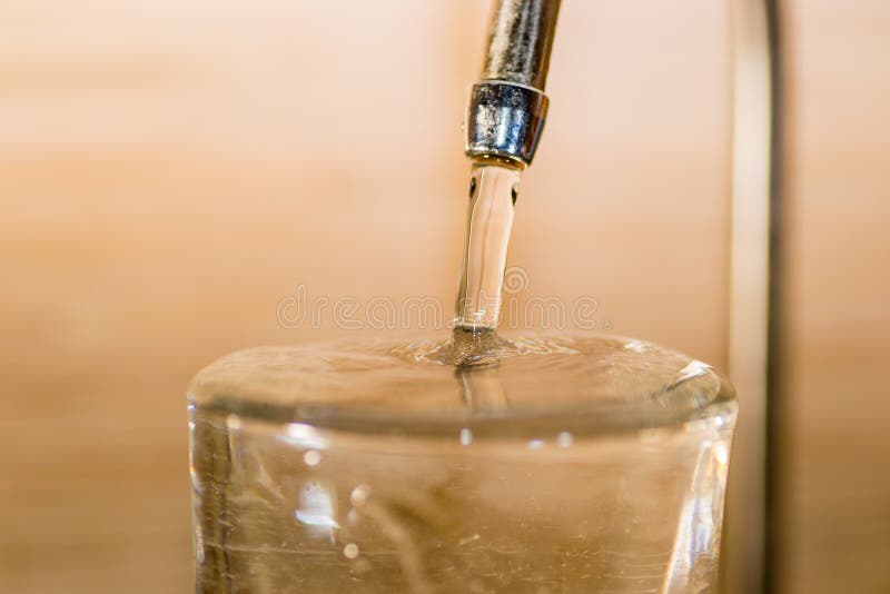 Tap water drinking stock image. Image of drinking, silver - 87373377