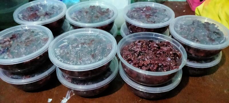 Tapai Pulut Hitam stock image. Image of hitam, tapai - 229116889