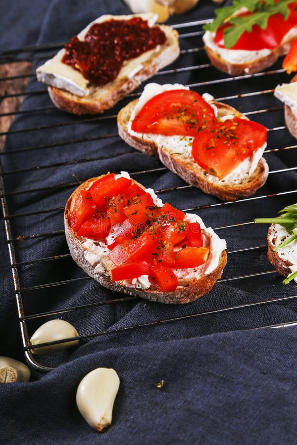 Tapas appetizers stock photo. Image of grill, garlic - 58755222