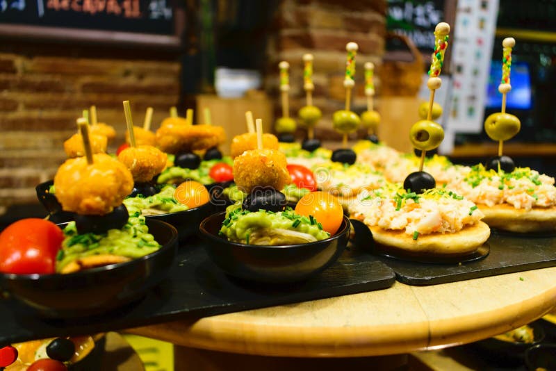 Tapas Selection stock image. Image of food, choice, marinated - 37062729