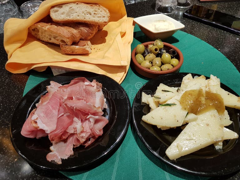 Tapas spanish starters stock photo. Image of bread, happy - 109036712