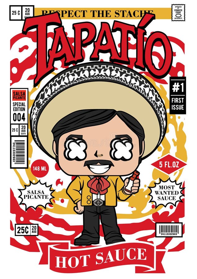 Tapatio Man stock illustration. Illustration of clothing - 324366769