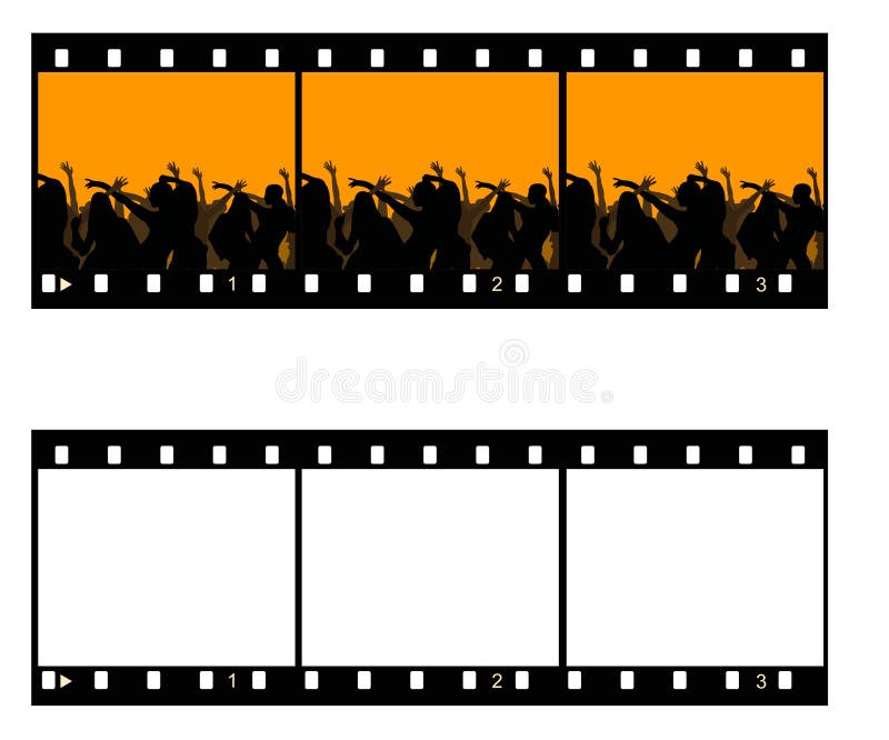 Tape stock vector. Illustration of film, model, director - 2152776