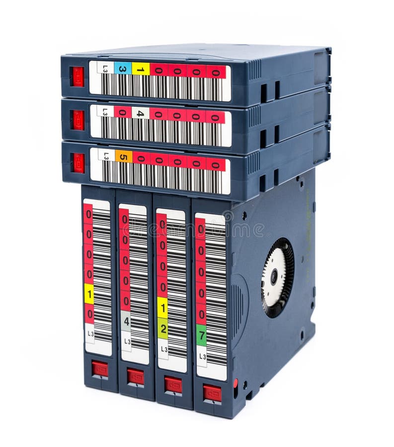Backup tape stock photo. Image of recover, plastic, lost - 8540166