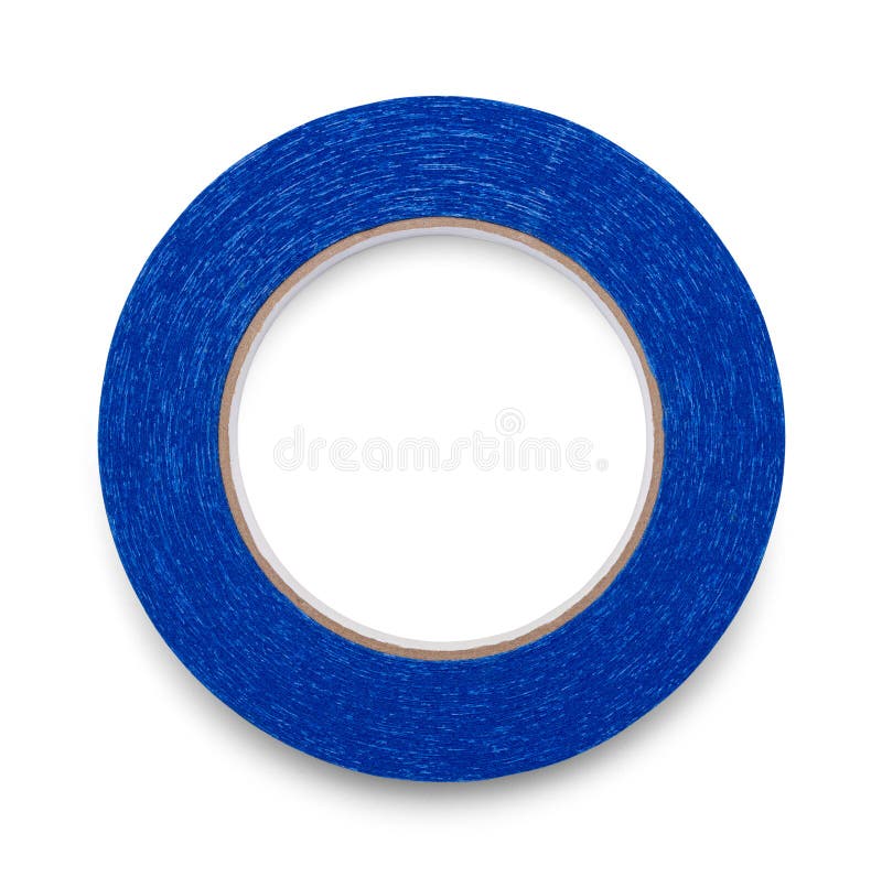 Blue Duct Tape Roll stock photo. Image of tape, blue - 181203012