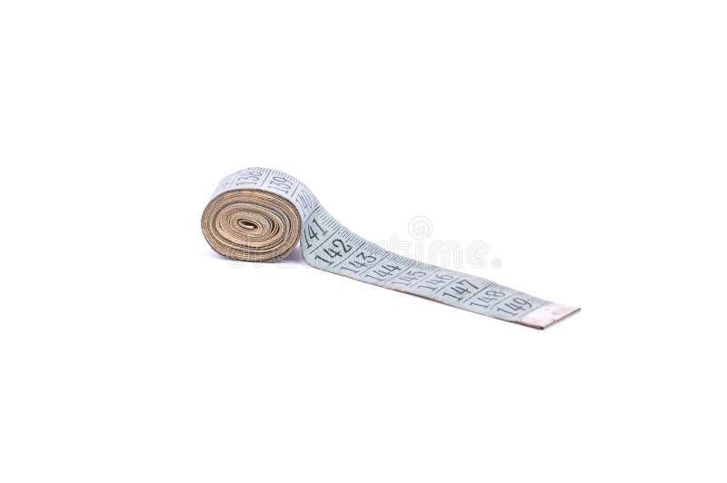 Tape line stock photo. Image of white, rustic, rolled - 38844938