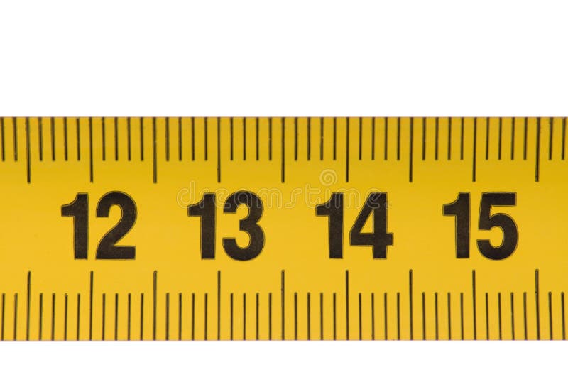 Close up of a wood ruler stock photo. Image of object - 35706876